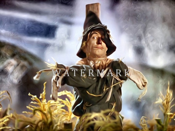Wizard Of Oz Scarecrow Pointing