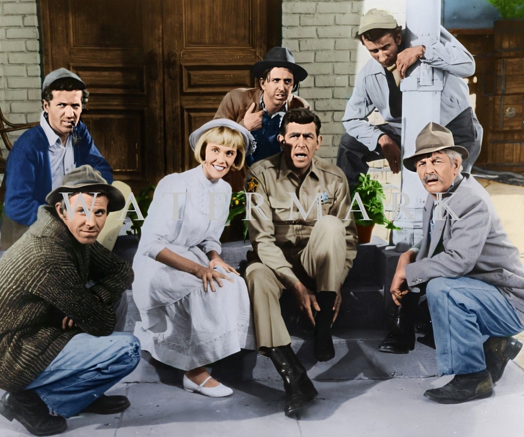 The Andy Griffith Show DIGITAL DOWNLOAD Custom COLORIZED Digital Photo ...