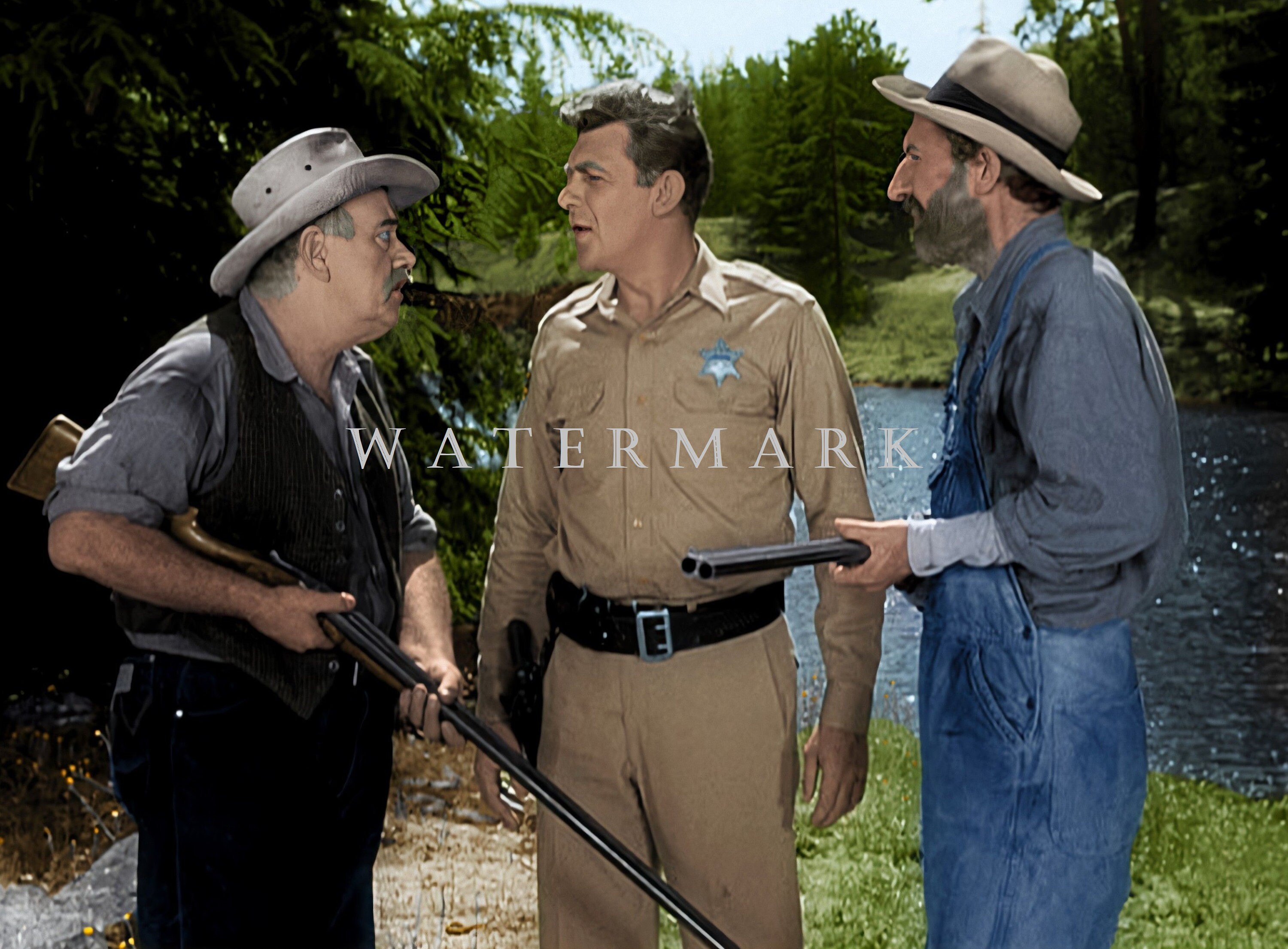 The Andy Griffith Show DIGITAL DOWNLOAD Custom COLORIZED Digital Photo ...