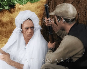 The Andy Griffith Show Custom 8x10 COLORIZED Photo - Sheriff Andy ...