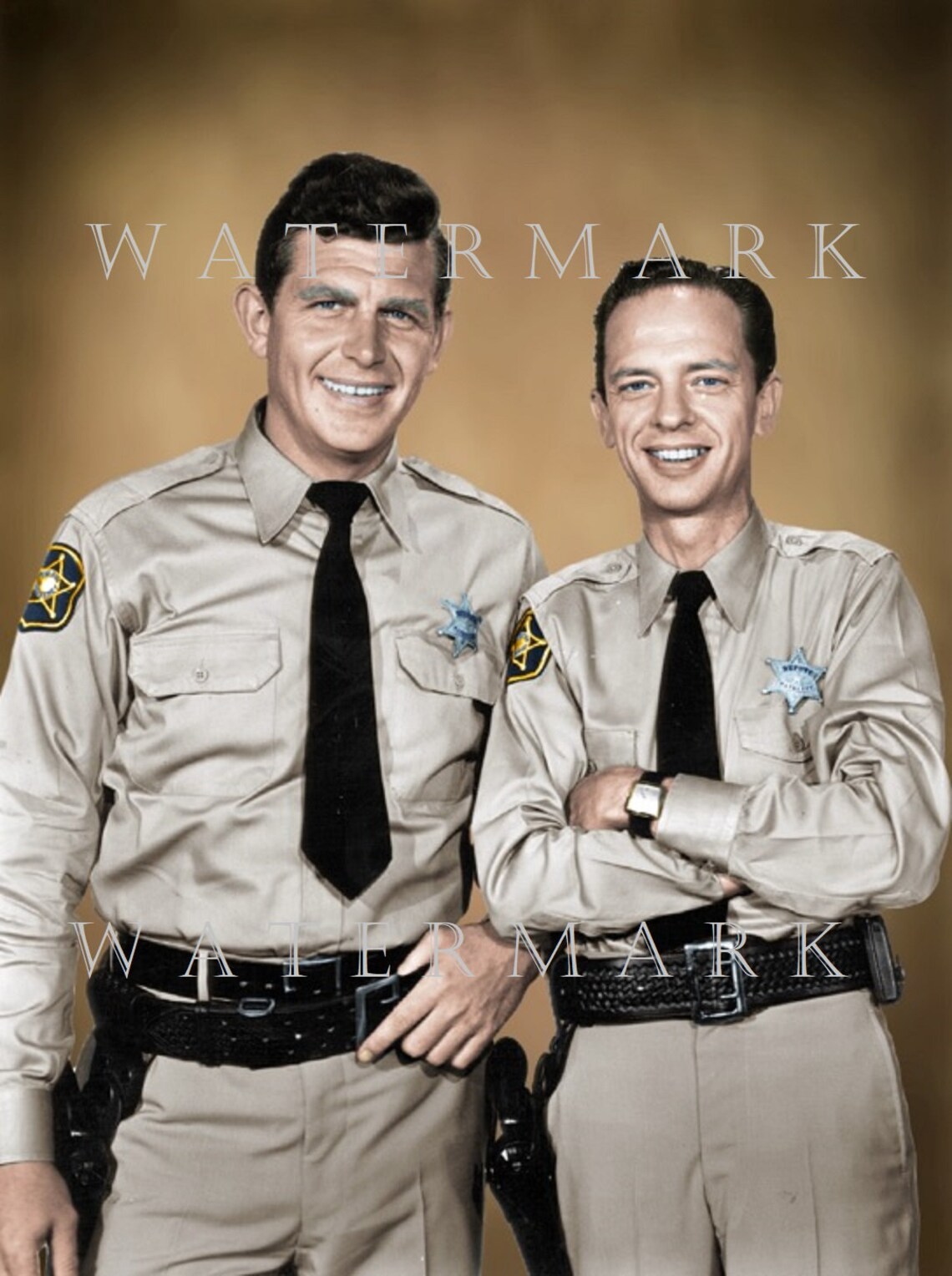 The Andy Griffith Show Custom 8x10 COLORIZED Photo - Sheriff Andy ...