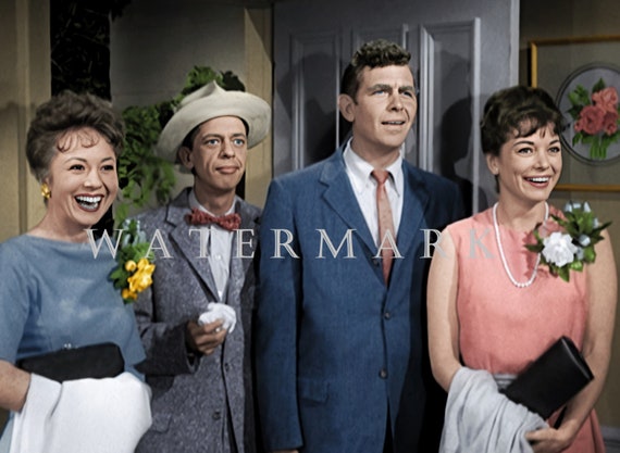 The Andy Griffith Show DIGITAL DOWNLOAD Custom COLORIZED - Etsy