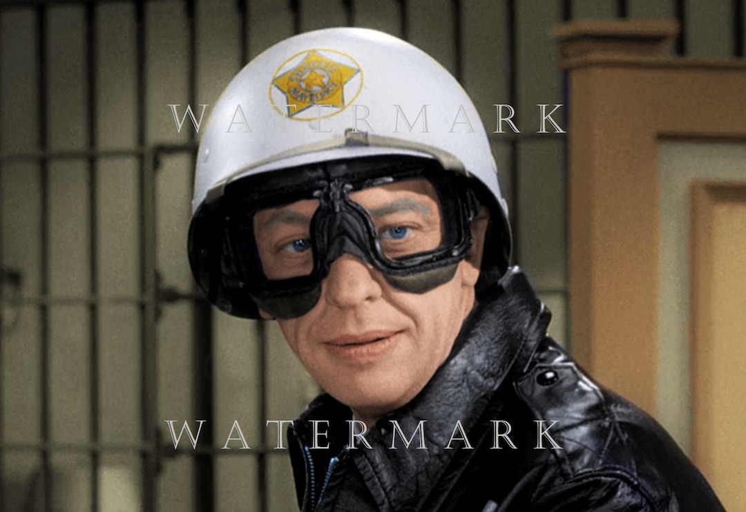 The Andy Griffith Show Custom 8x10 COLORIZED Photo - Deputy Barney Fife ...