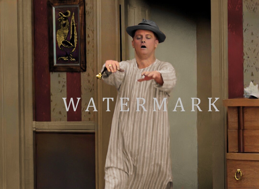 Custom DIGITAL DOWNLOAD Colorized Digital Photo Painting of Legendary Actor Jackie Gleason - the ...