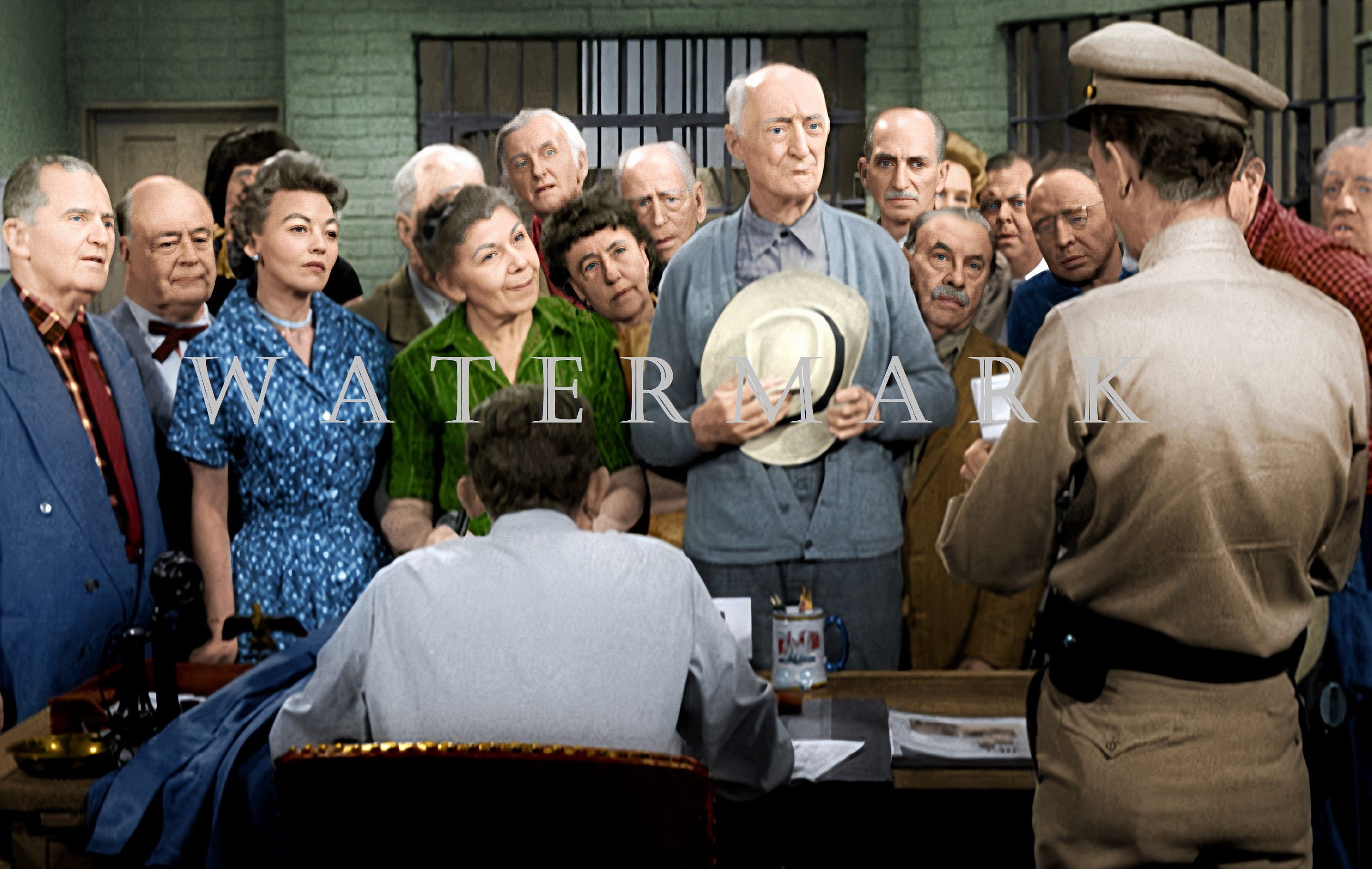 The Andy Griffith Show DIGITAL DOWNLOAD Custom COLORIZED Digital Photo ...