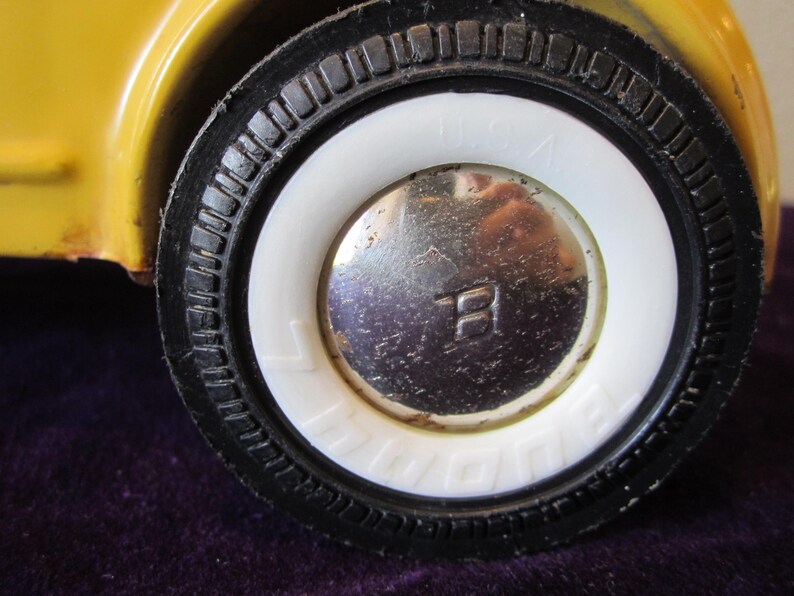 Vintage Yellow Buddy L Roadster Made of Pressed Steel - Etsy
