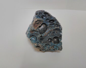 Blue Slag Glass | Etsy