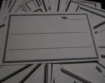 Mineral Specimen Labels - Etsy