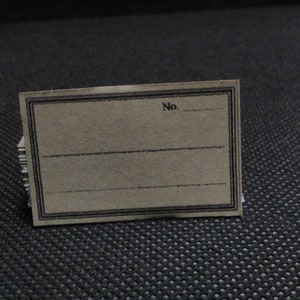 50-assorted Mineral Identification Labels Misc-1200f - Etsy