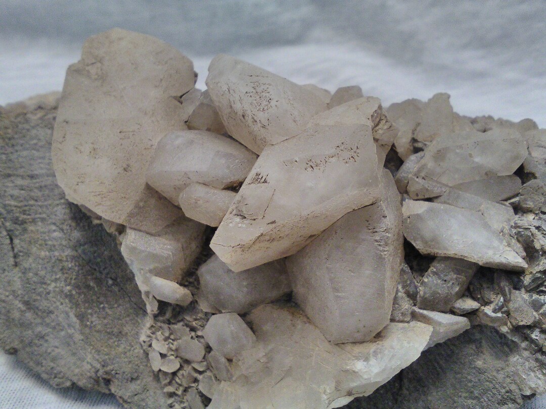 Large Cabinet-sized Calcite Cluster on Matrix 2076x - Etsy