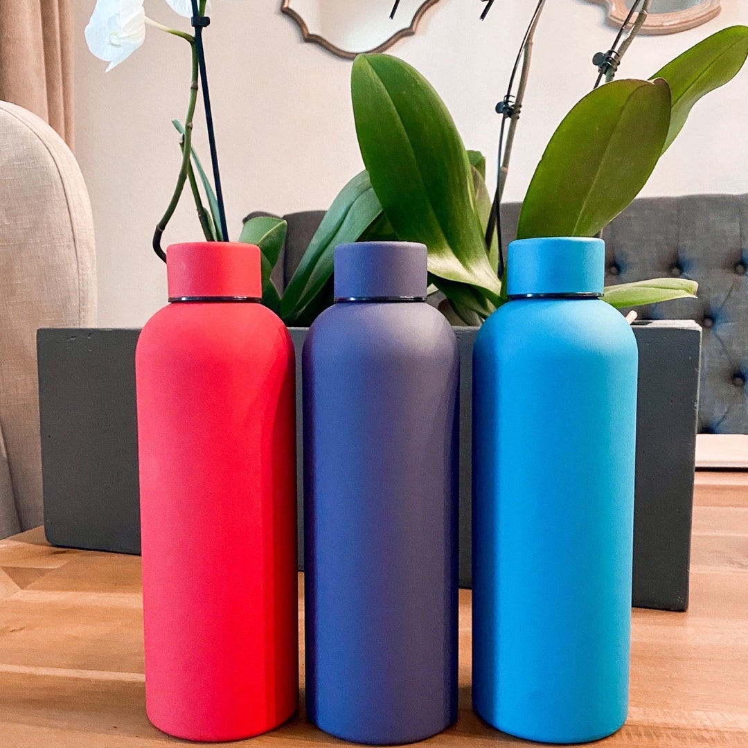 16oz Dark Teal Soft Matte Stainless Steel Water Tumbler, Dark Teal ...