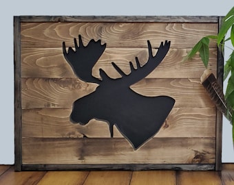 Rustic Moose | Etsy