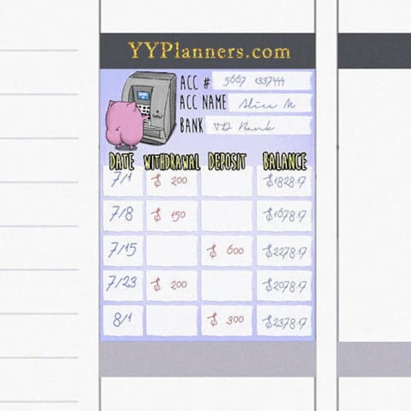 Finance Stickers - Etsy