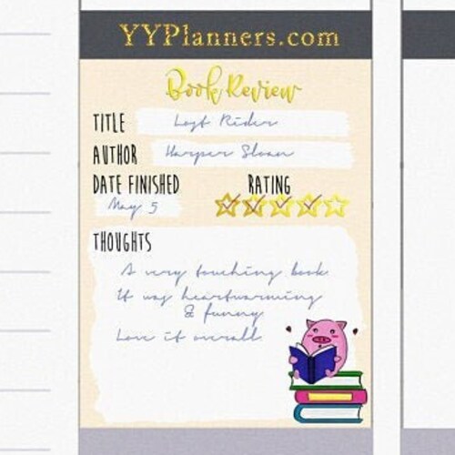 Printable Book Review Stickers Reading Stickers Currently - Etsy