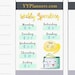 Printable Weekly Spending Stickers Spending Tracker Cute | Etsy