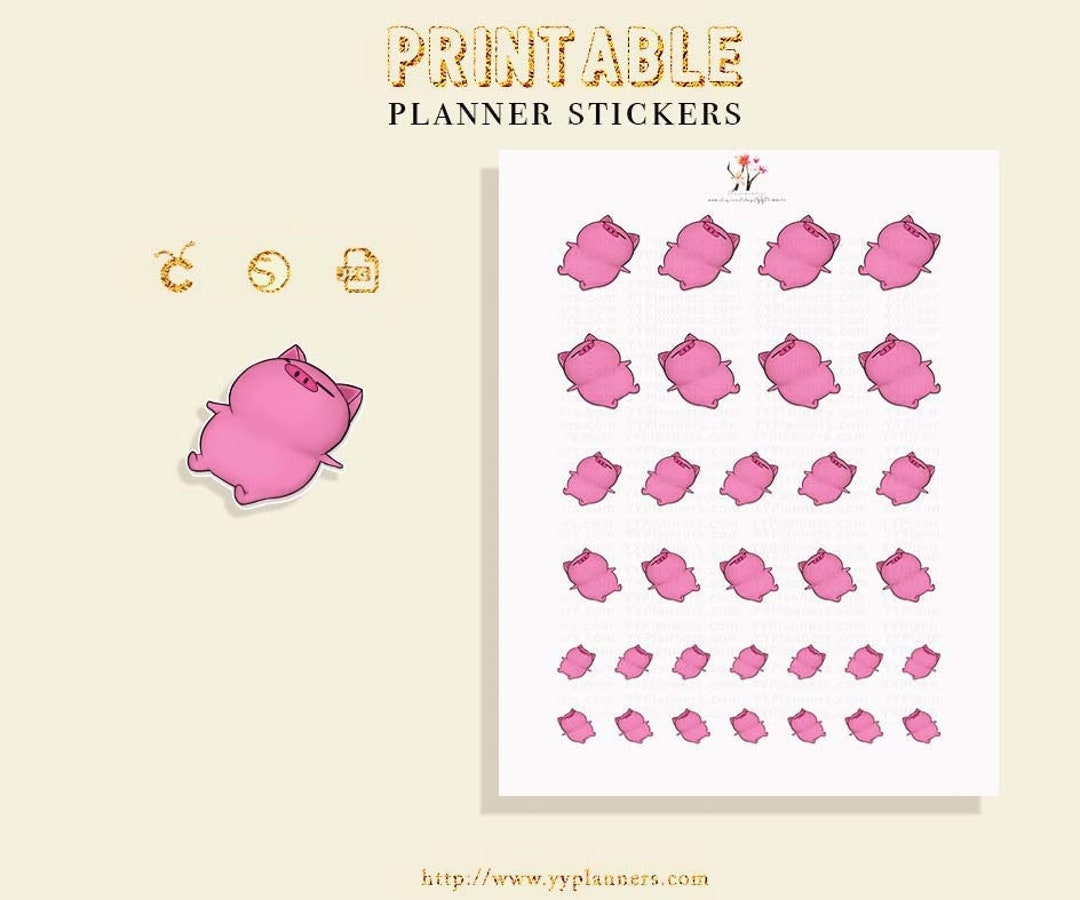 Printable Cute Day off Stickers, Rest Day, Lazy Day Stickers, Chill ...