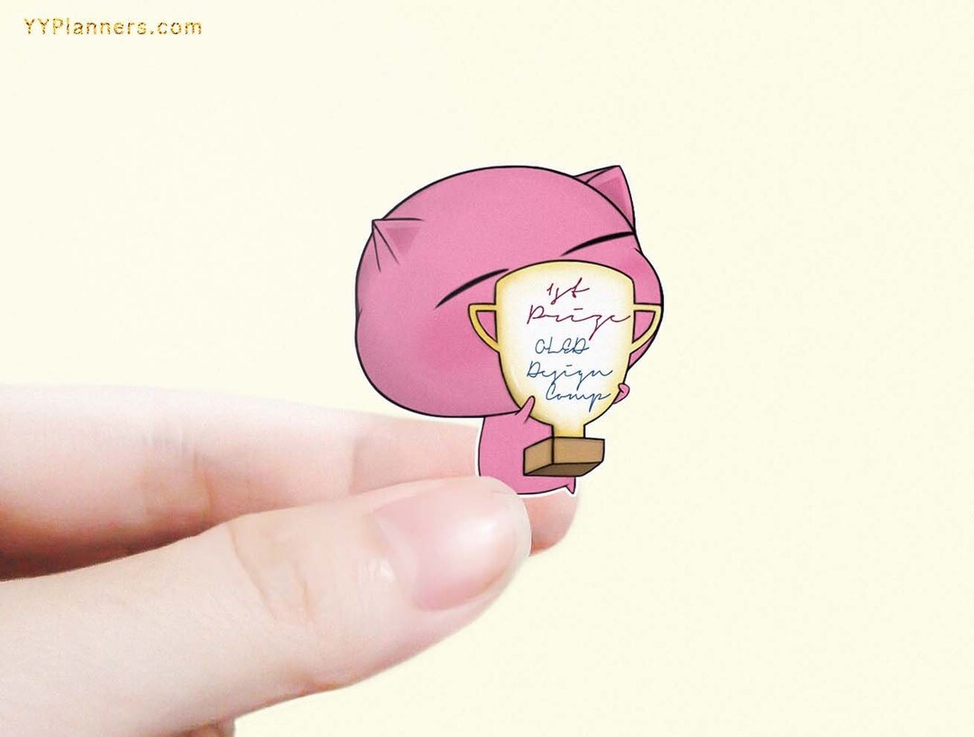 Printable I Did It Accomplishment / Achievement Stickers, Trophy ...