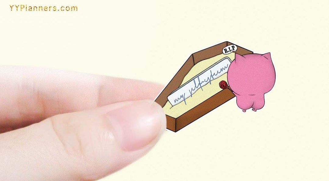 Printable RIP Stickers With Cricut & Silhouette Cut Files - Etsy