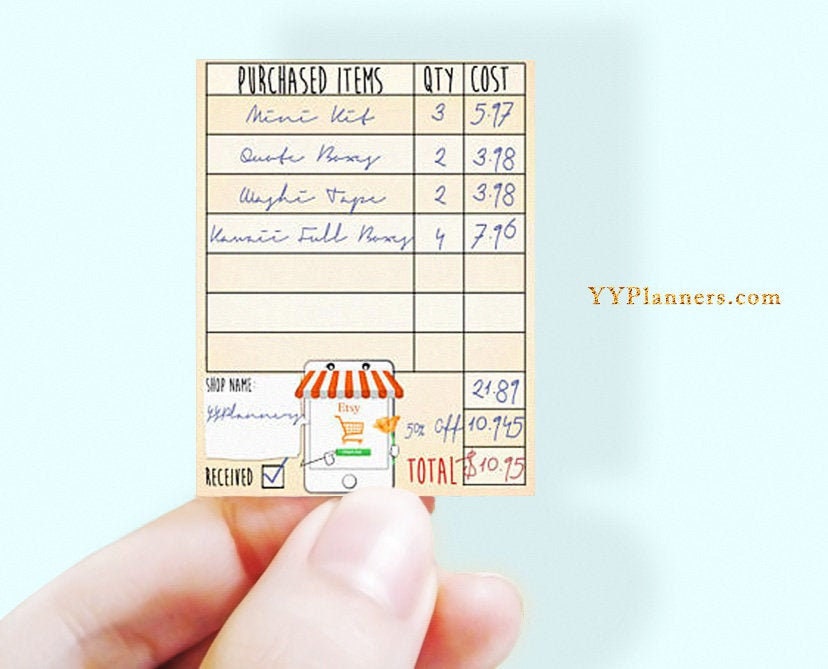 Printable Etsy Online Order Tracker Stickers Online Shopping | Etsy