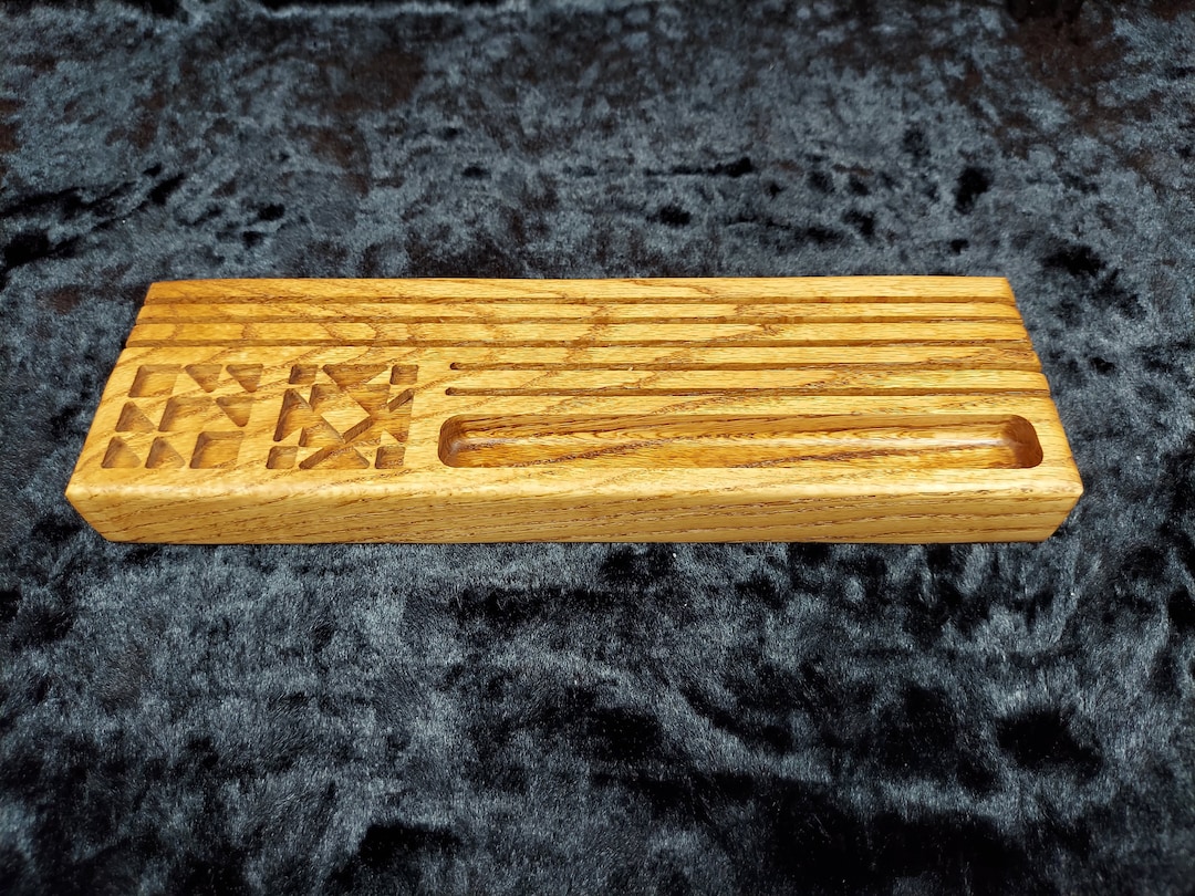 Quilters Square Desk Caddy/ruler Holder in Natural Oak 2 Hold Your ...