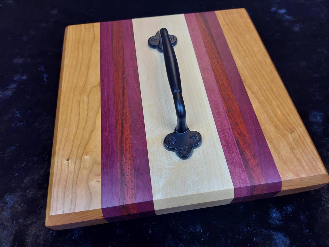 Extra Large Hardwood Quilters Clapper in Hard Maple, Purple Heart ...