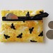 Bees Coin Purse Small Pouch Zipper Pouch Zipper Wallet - Etsy