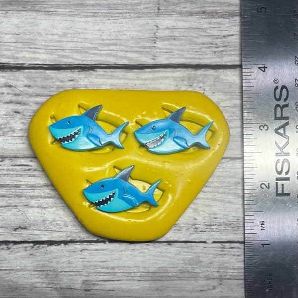 Mini Shark Resin Mold - Etsy