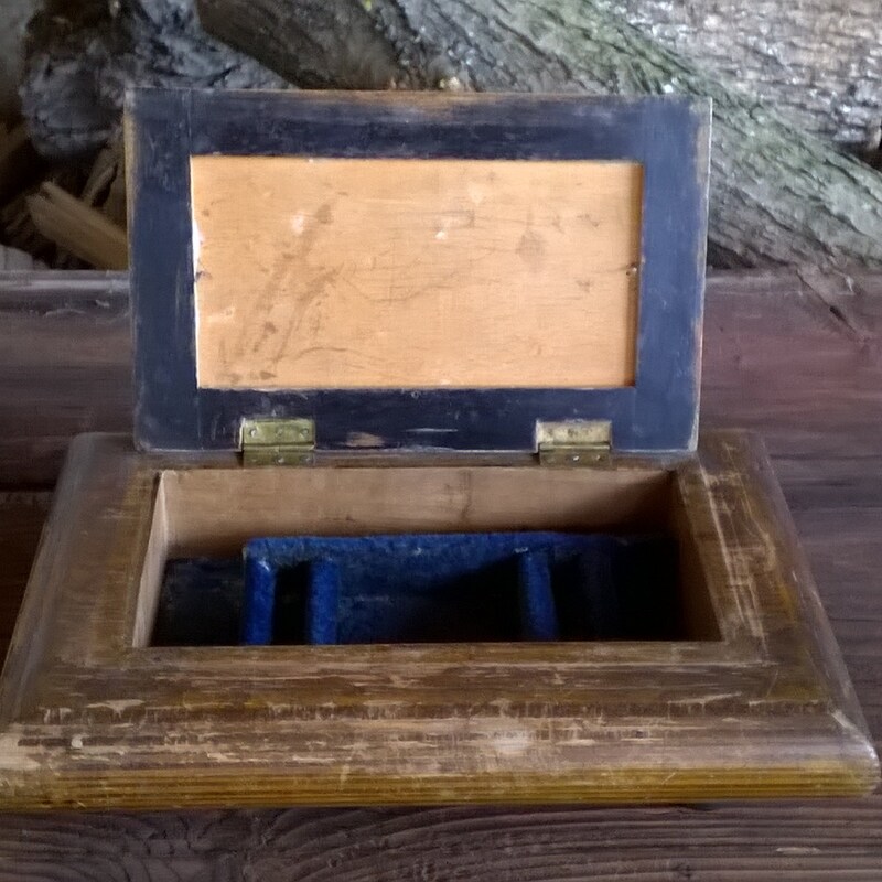 Antique Wooden Box - Etsy