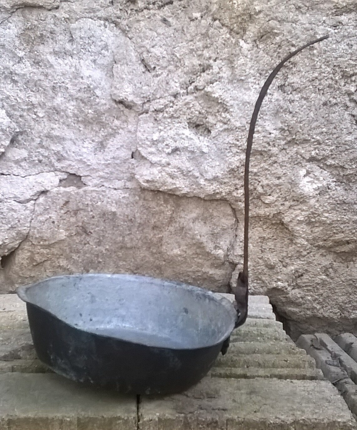Antique Copper Pan/primitive Pan/ Pan Hand Hammered Pot Copper - Etsy