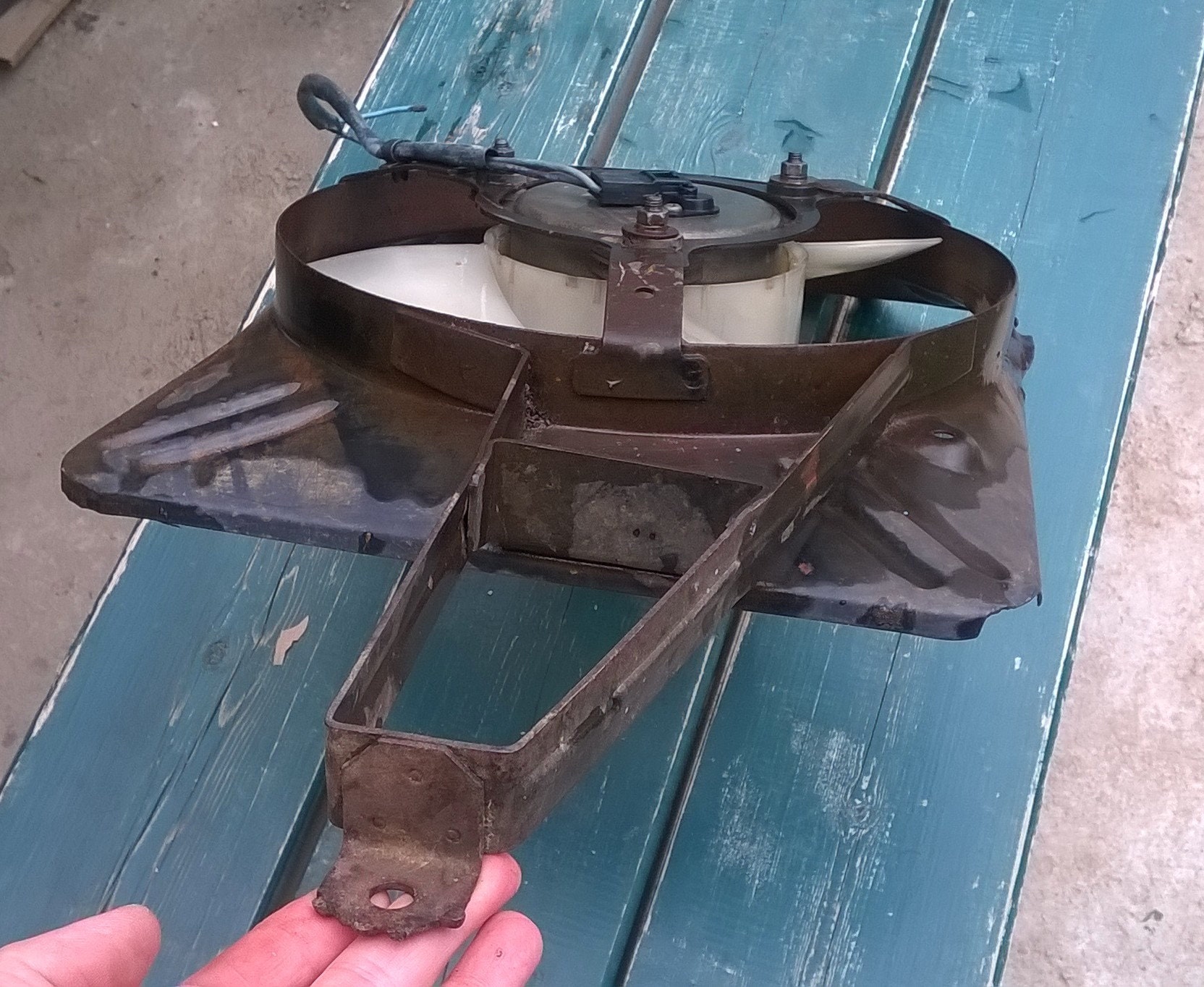 Large Vintage Car Fan/electric Fan 12V/ Radiator Fan/cooling Radiator ...