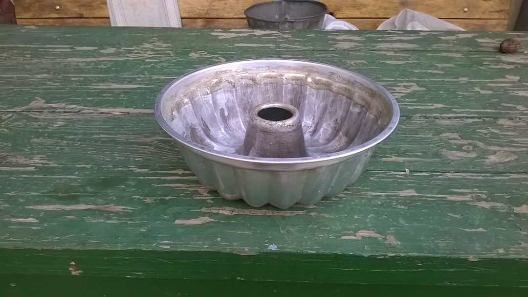 Vinage Aluminum Form Cake/ Pudding Mold Form/cake Kitchen Baking Pan ...