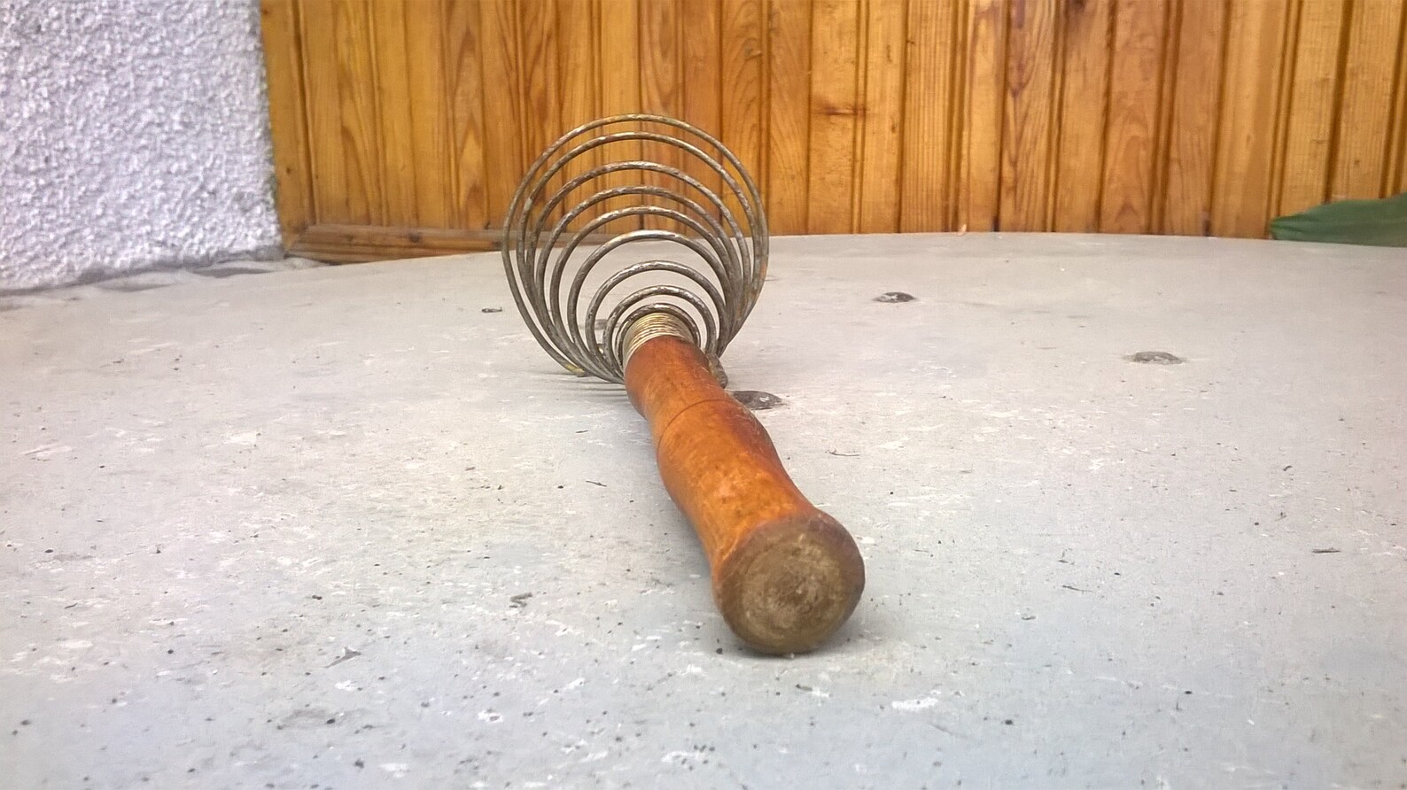 Vintage Spring Whisk/Wire Whisk with Wood Handle/Vintage Wire | Etsy