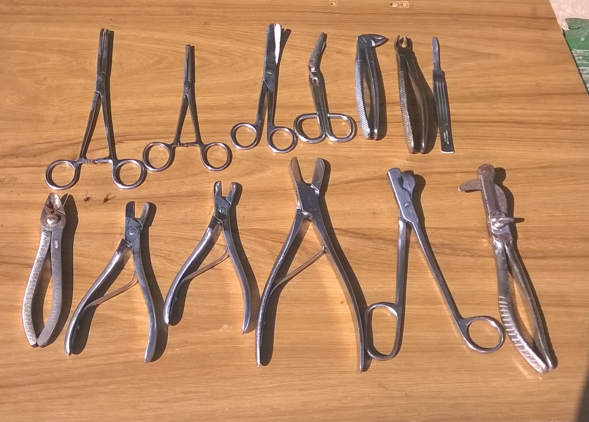 Vintage Surgical and Dental Instruments/set of 13 Surgical Instruments ...