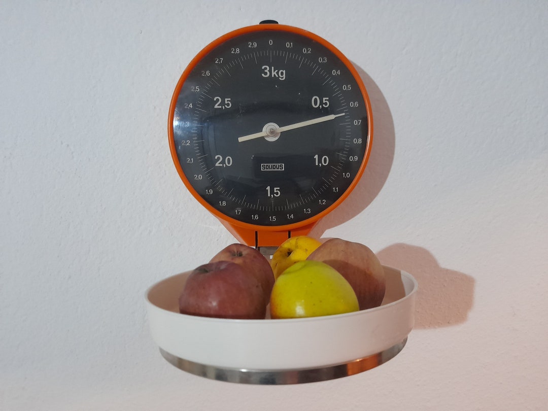 Kitchen Wall Scale / Vintage / 3 Kg - Etsy