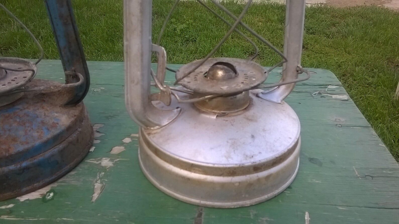 Vintage Gas Lamp/set of Two Lanterns/ Vintage Oil Gas - Etsy