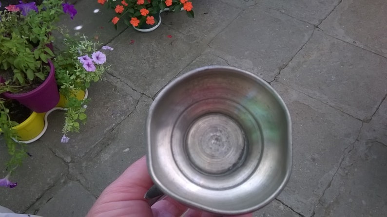 Vintage Metal Jug/metal Milk Jug/metal Oil Jug/small - Etsy