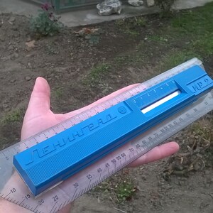 Vintage Ruler/ruler With Roller/ussr Rolling Ruler/engineering - Etsy