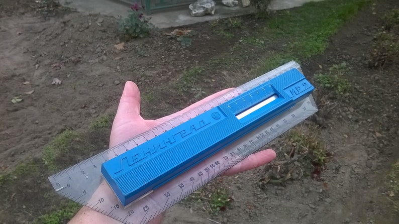 Vintage Ruler/ruler With Roller/ussr Rolling Ruler/engineering - Etsy