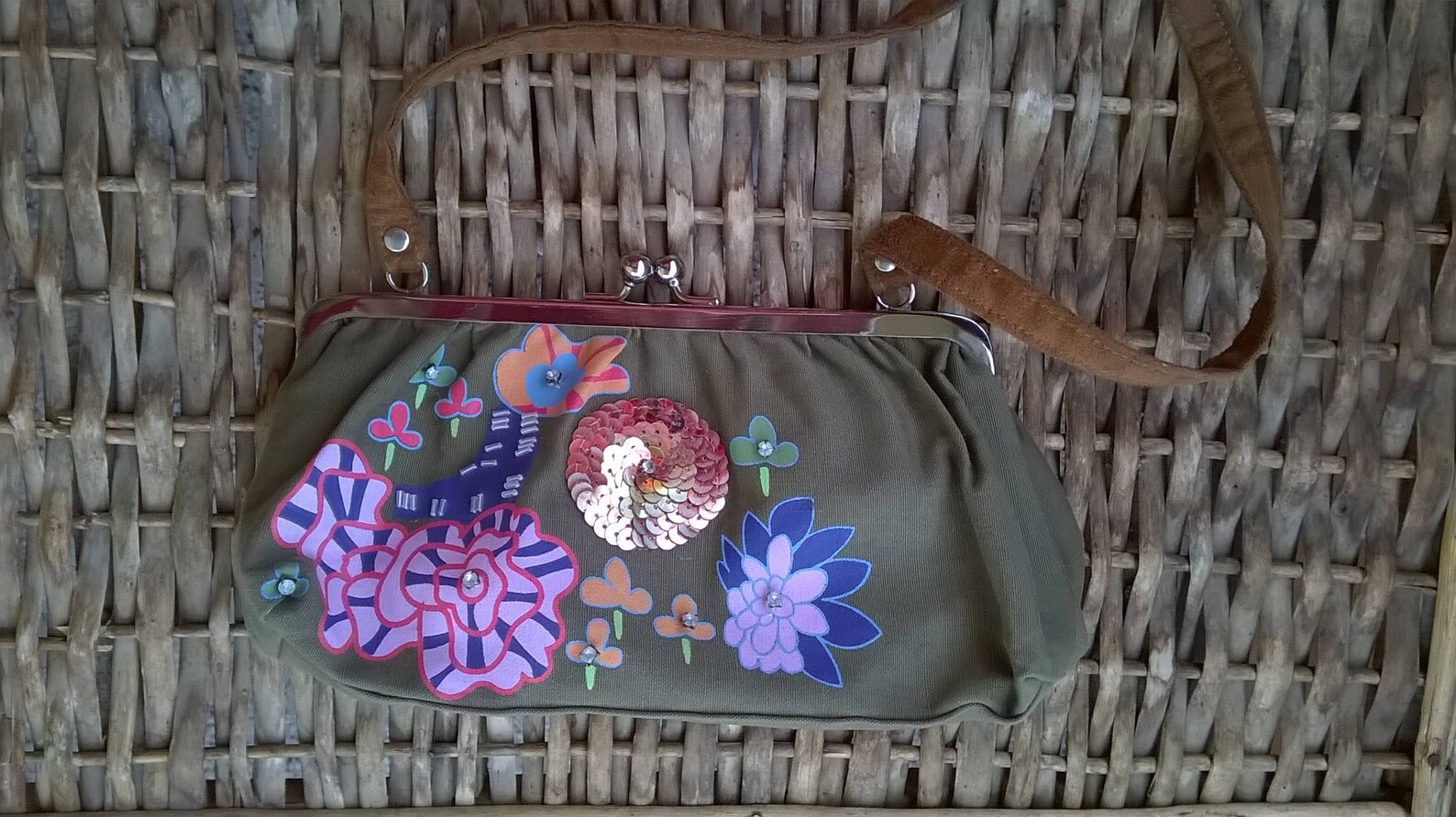 A Small Shoulder Bag/short Shoulder Handle/handbag/boho - Etsy