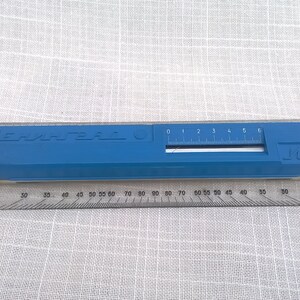 Vintage Ruler/ruler With Roller/ussr Rolling Ruler/engineering - Etsy