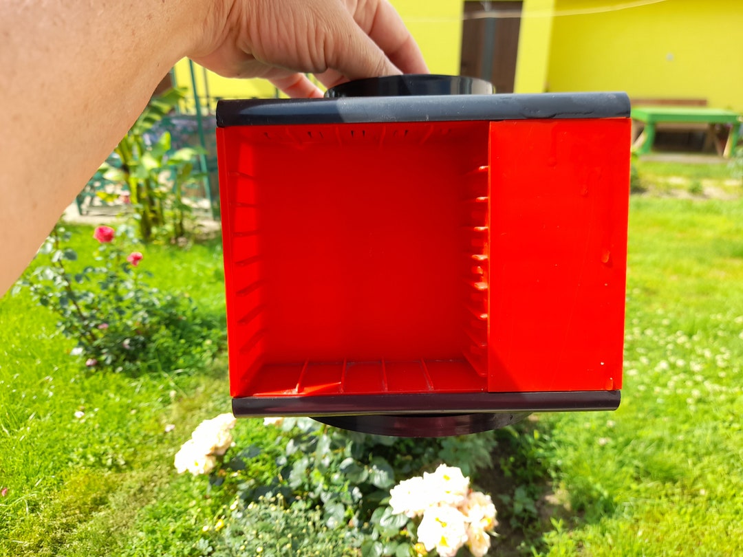 Vintage Audio Cassette Holder/ Red Audio Cassette Stand - Etsy UK