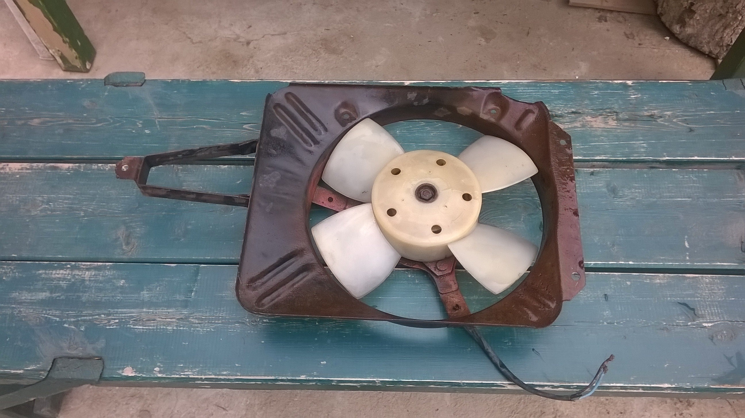 Large Vintage Car Fan/electric Fan 12V/ Radiator Fan/cooling Radiator ...
