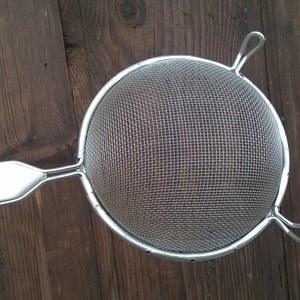 Vintage Large Strainer/ Strainer With Bakelite Hanging Handle ...