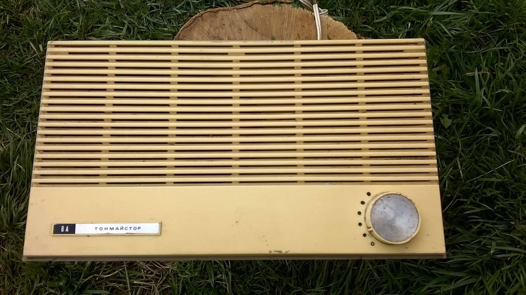Vintage Radio Working Radio Cable Radio Tonmaystor Radio Wire Radio ...