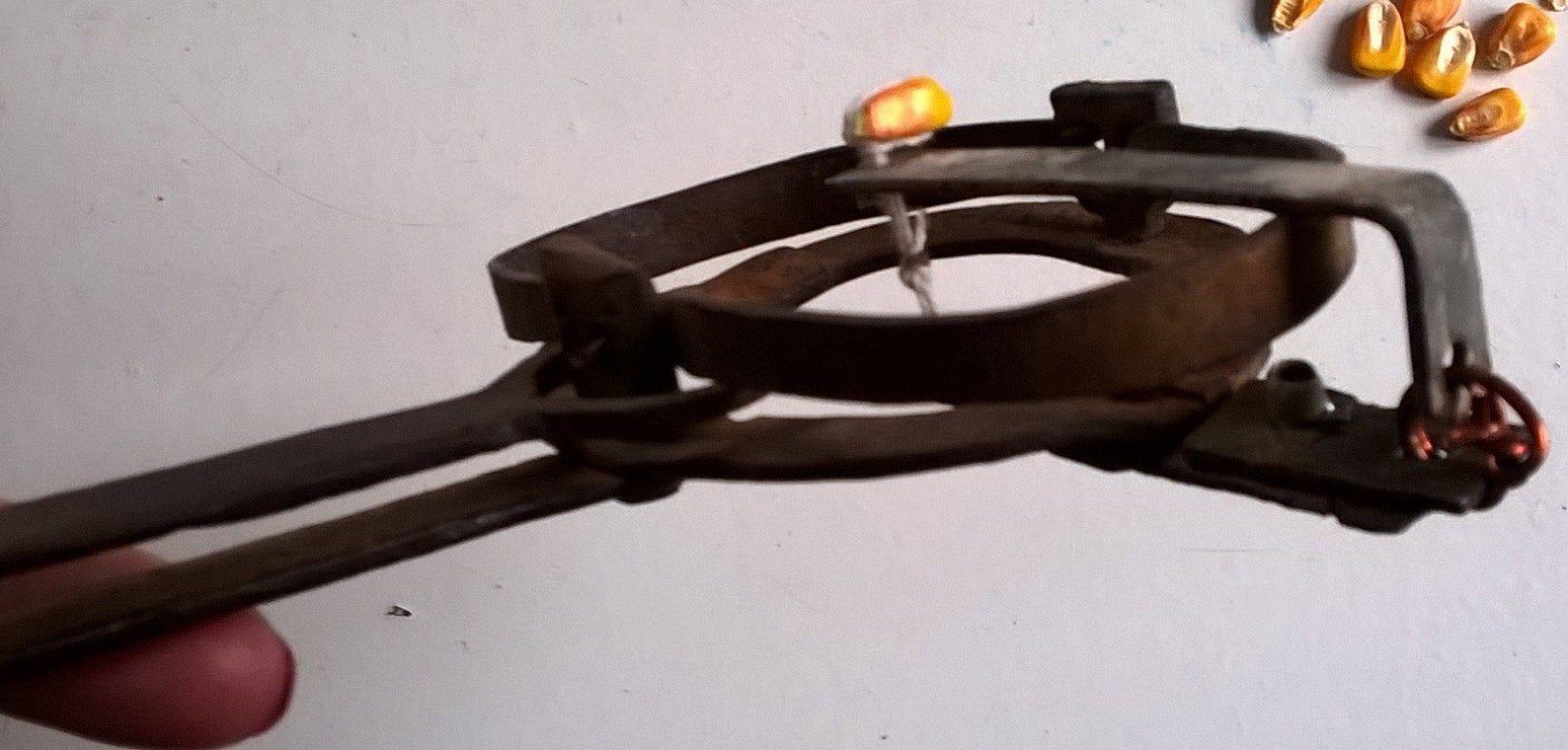 Antique Rusty Animal Trap/vintage Hunting Lodge/fireplace Man Cave ...