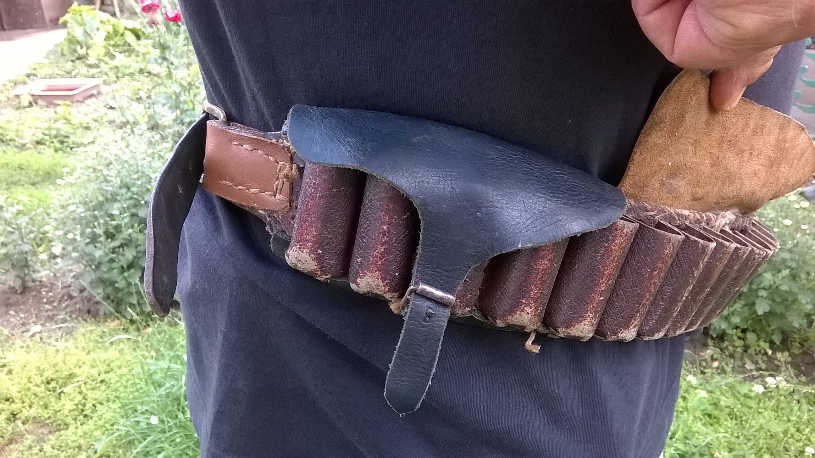 Cartridge belt/Old cartridge belt/Vintage leather cartridge | Etsy