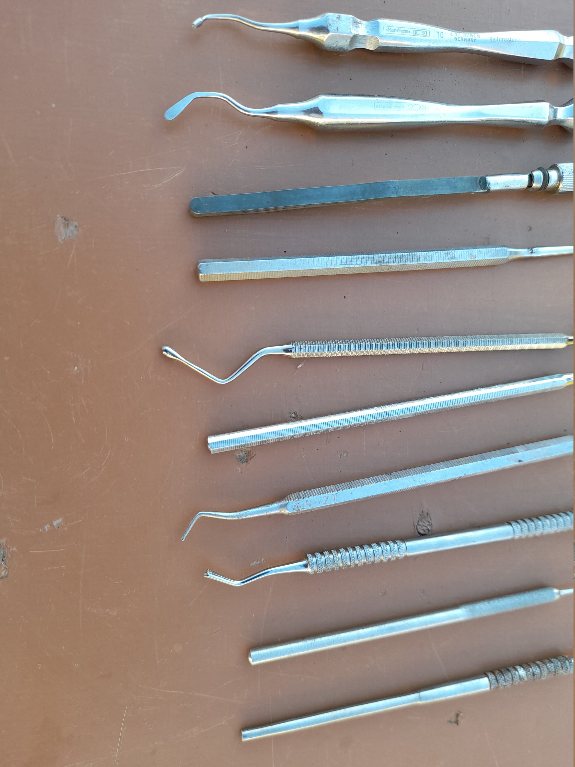 Vintage Dental Instruments/set of 10 Pieces/stainless Steel - Etsy