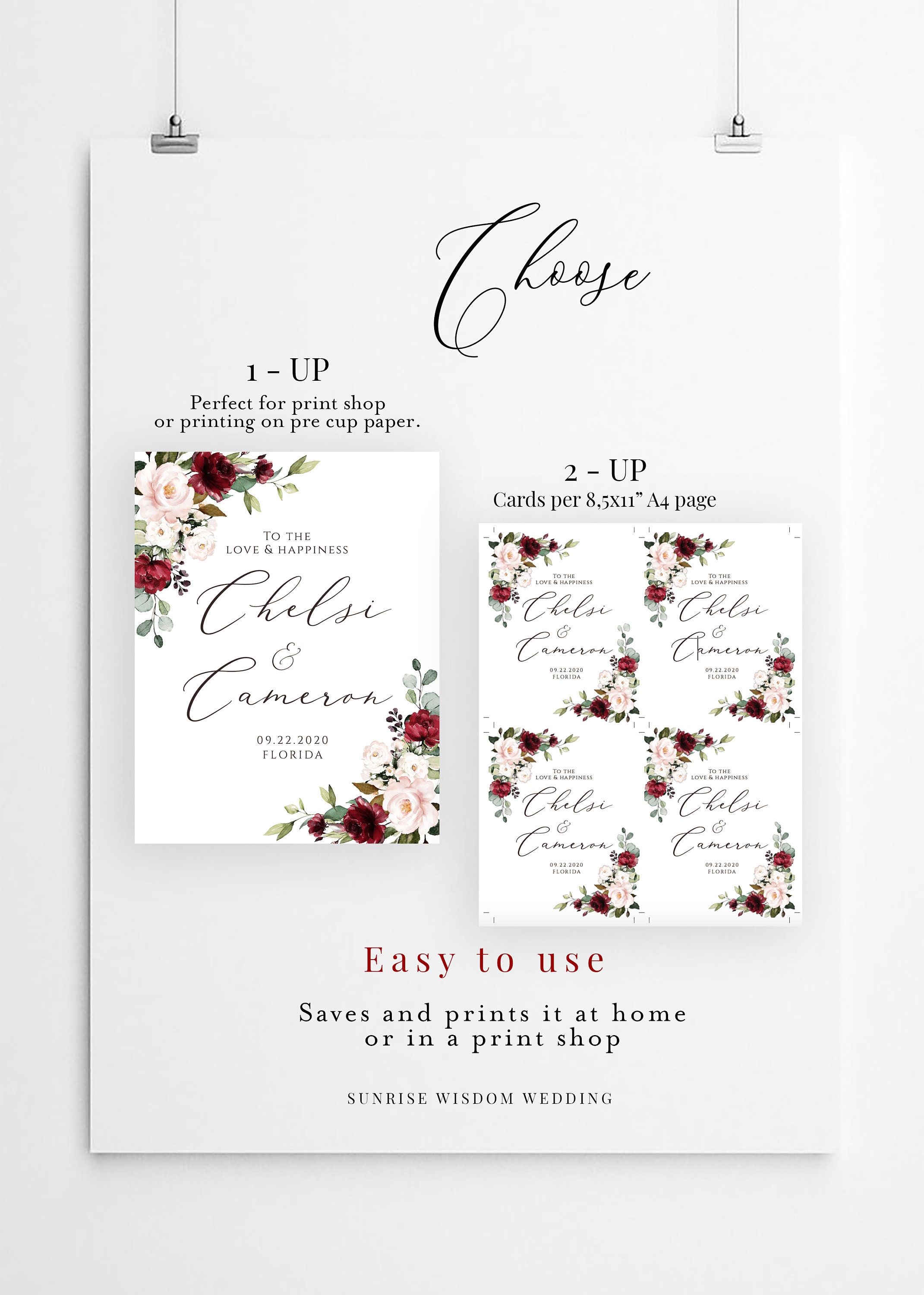 Wedding Wine Label Template Cheers Label Printable Wine - Etsy