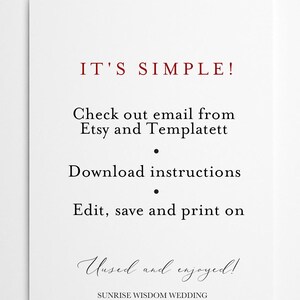 Navy Blue Menu Cards, Blue Menu Card Print, 100% Editable Wedding Menu ...