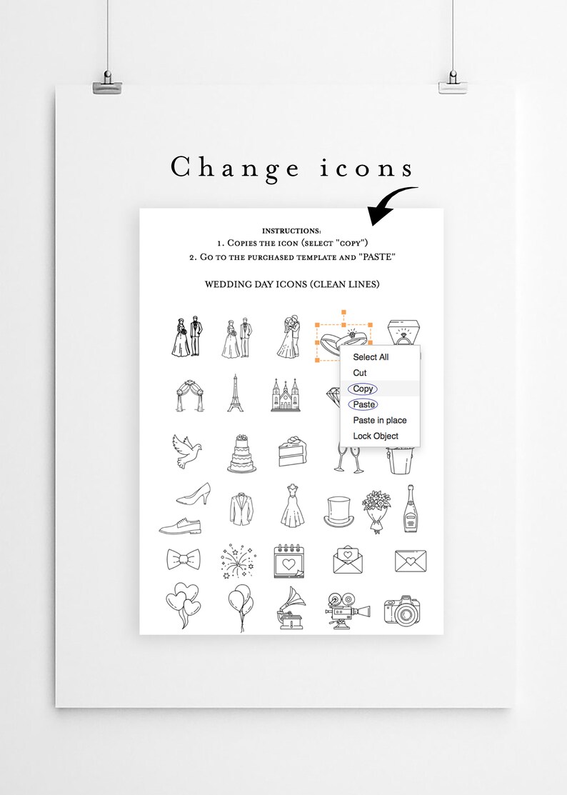 White Program Template Printable Wedding Programorder of - Etsy